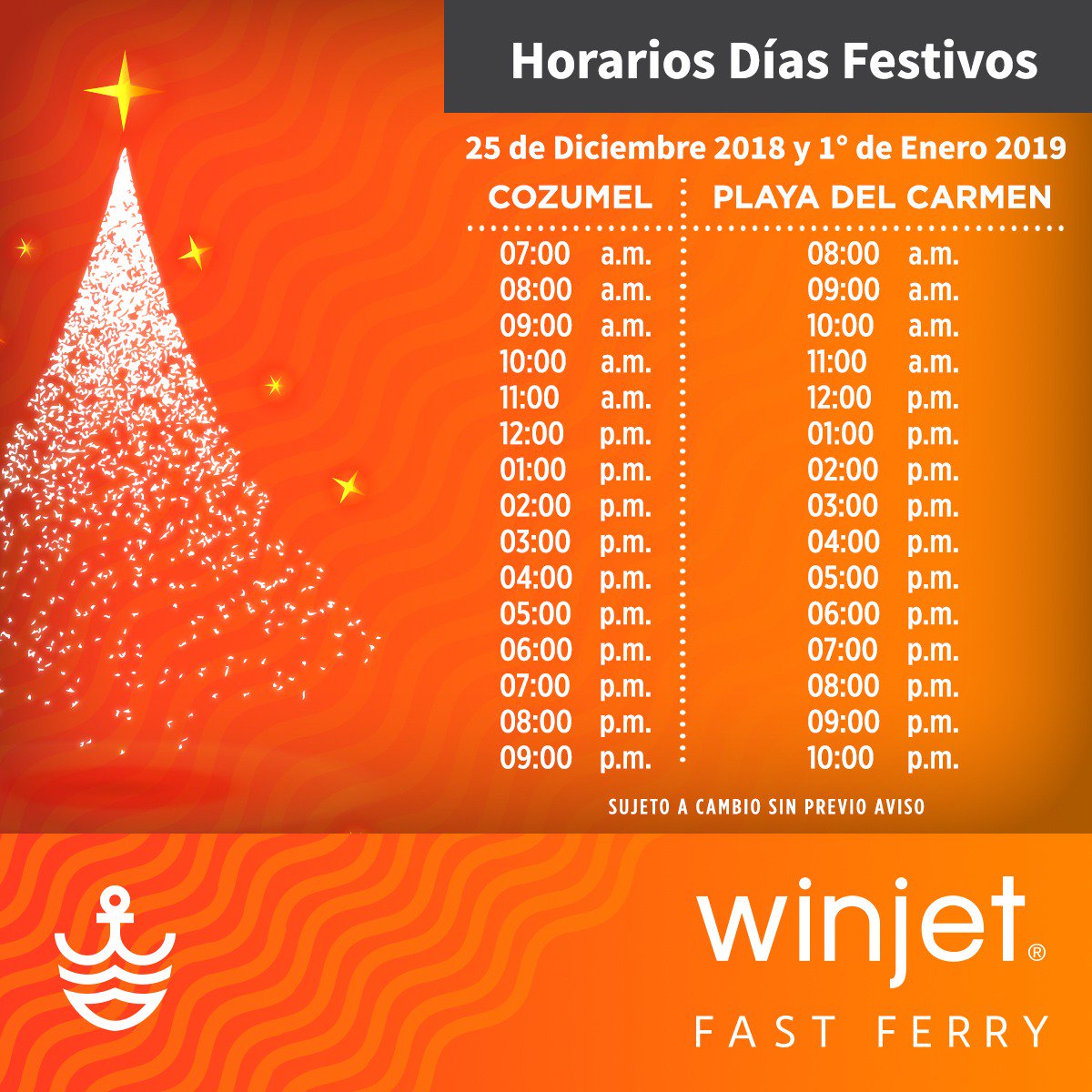 Winjet Fast Ferry On X: Les Compartimos Nuestras Tarifas,, 48% OFF