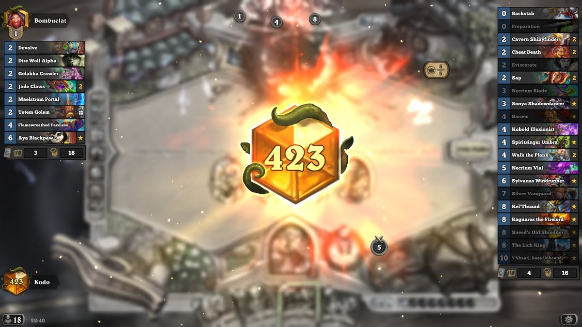 Hearthstone-Decks.net on Twitter: ".@KodoHS [WILD] Hearthstone Top 500 Legend - Big Deathrattle ...