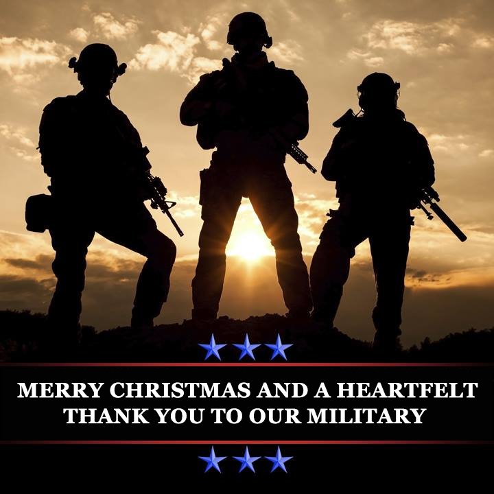 Remember Our Soldiers At Christmas