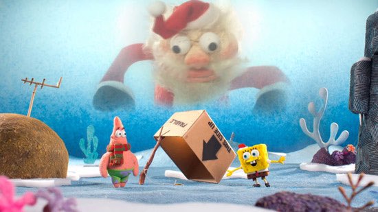 Its A Spongebob Christmas Santa