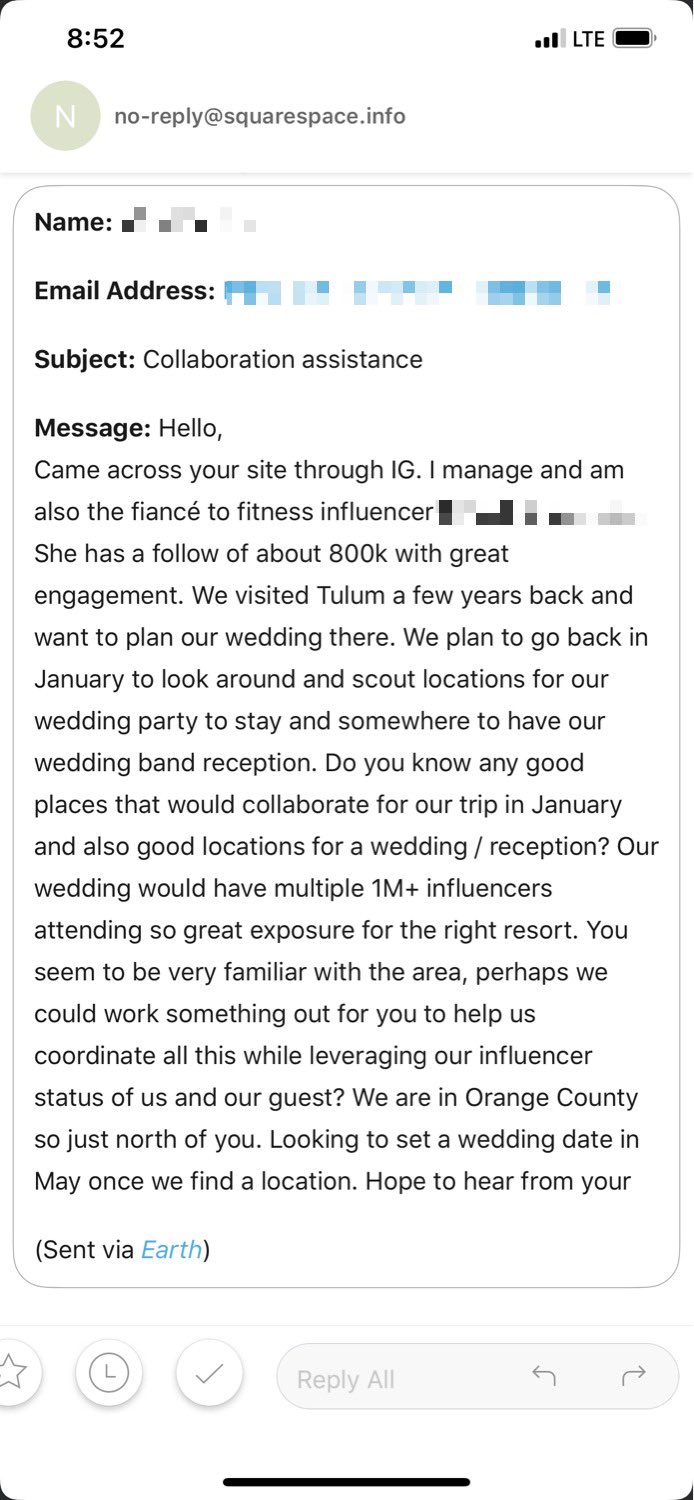 How to write an email to a wedding venue | Honestweddingadvice.com