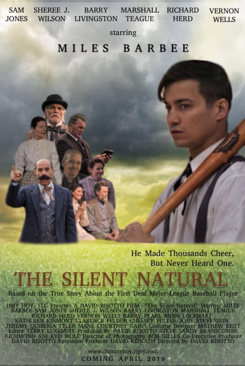 Monique Holt on X Exciting news THE SILENT NATURAL about the Deaf baseball player in Ohio making a name for himself and he is known as William Dummy Hoy. The movie is