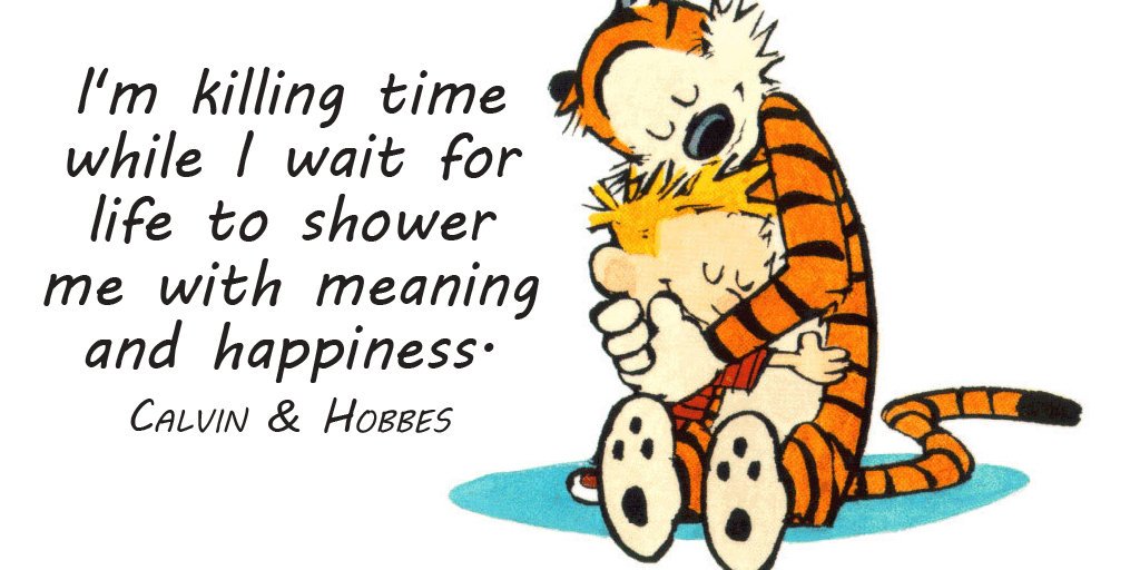 Waiting Calvin Quotes 37 Calvin And Hobbes Quotes On Life, Growing Up,