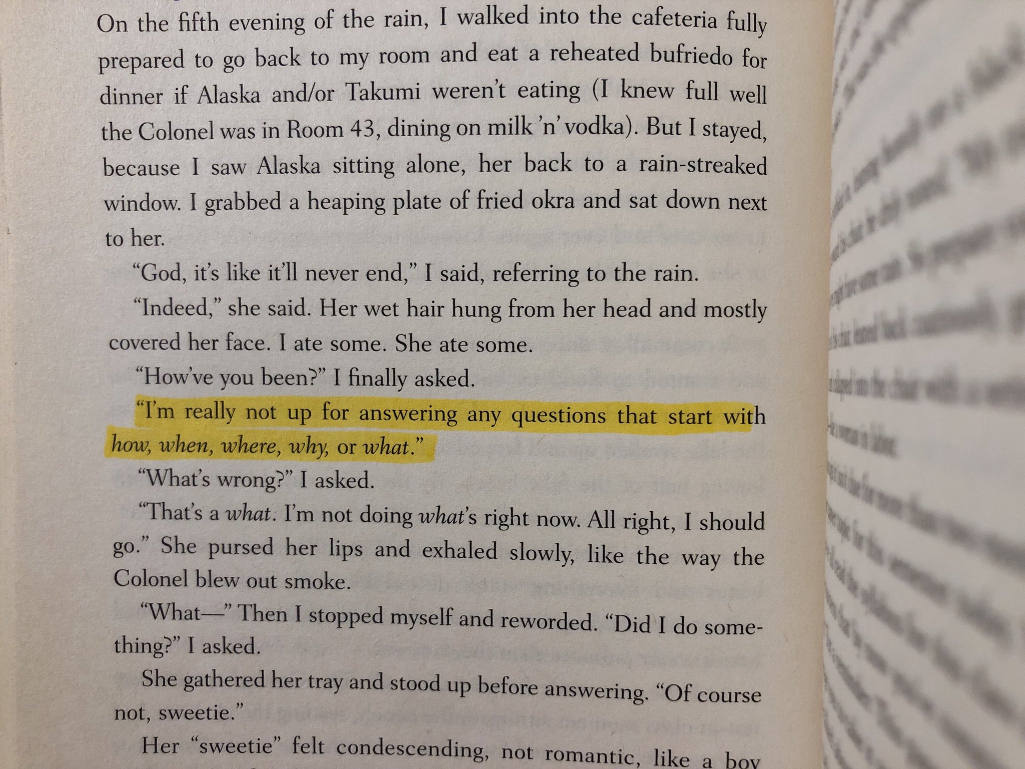 Looking For Alaska The Colonel Quotes