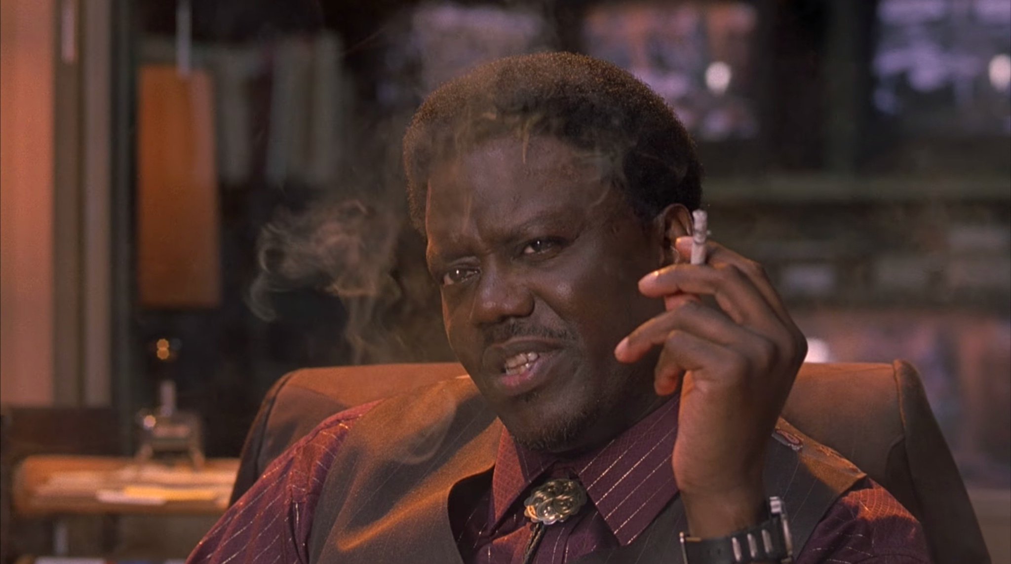 Bad Santa Bernie Mac Gif