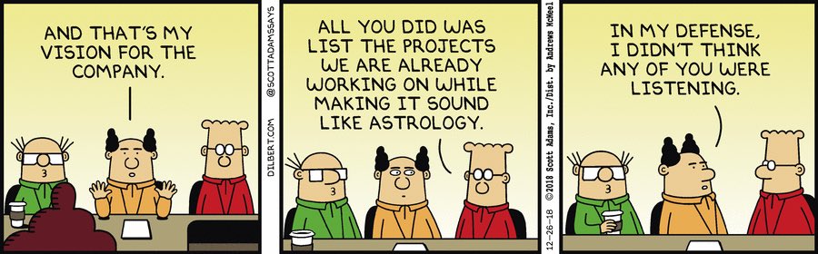 Dilbert Random Mission Statement Generator
