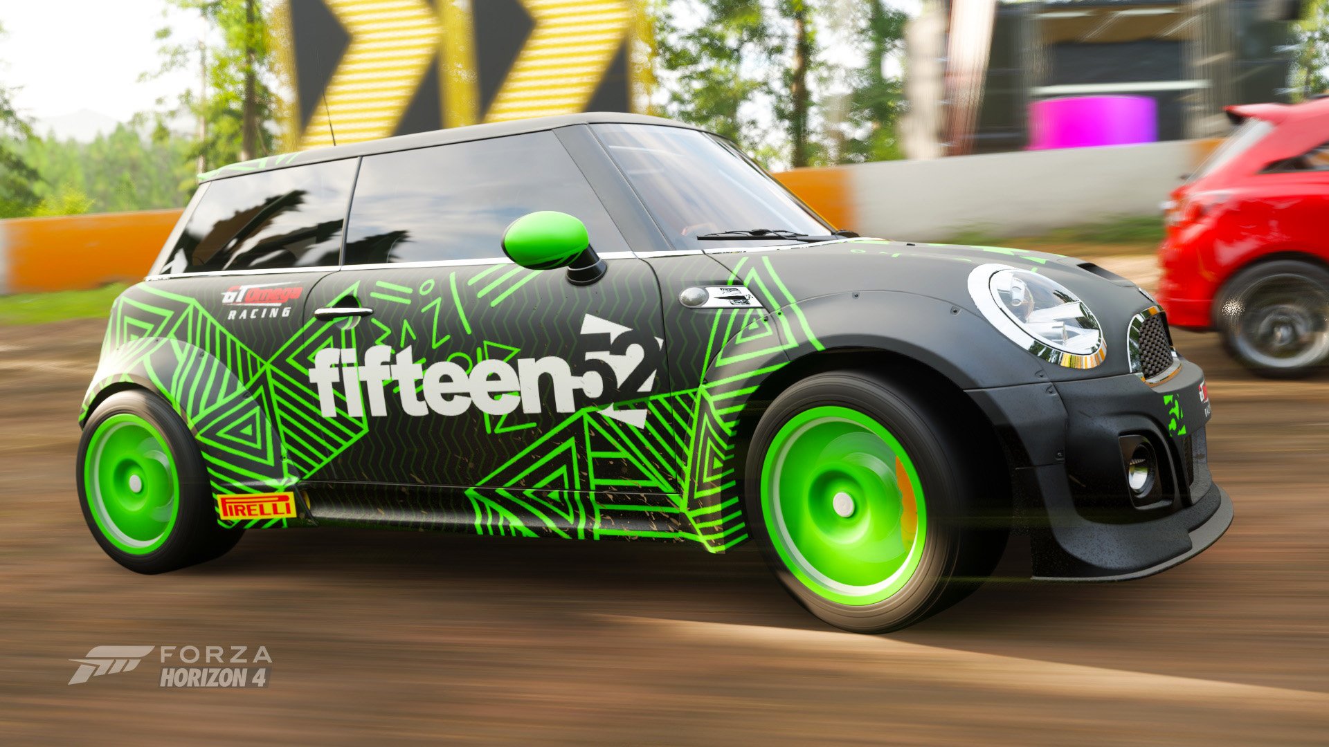 Monster Energy Mini Cooper