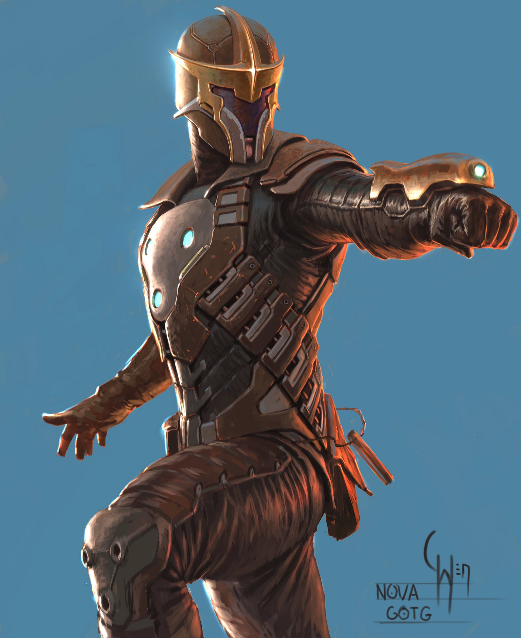 Guardians Of The Galaxy Concept Art Nova