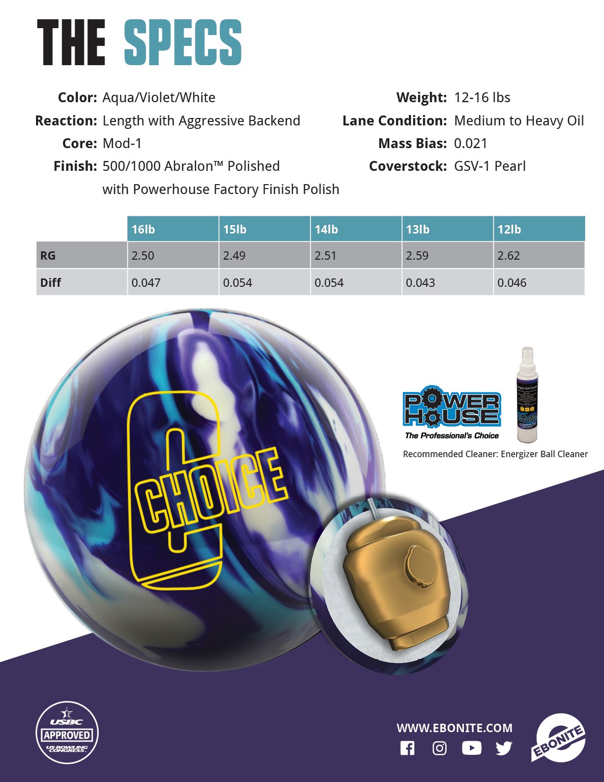 Ebonite on Twitter: "Choice Pearl! 1.15.19. | https://t.co/OKAJZnO2j7 | #Ebonite #BowlToWin # ...