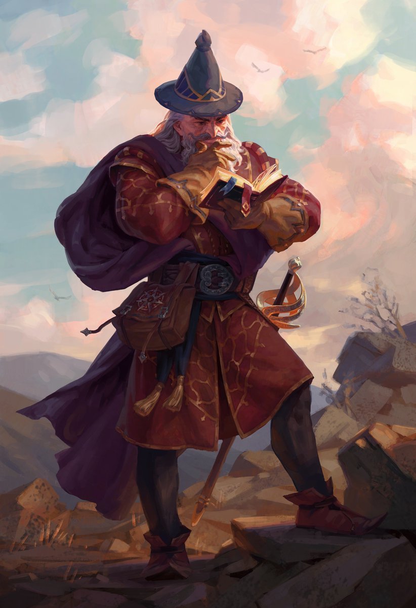 Human Paladin Portrait