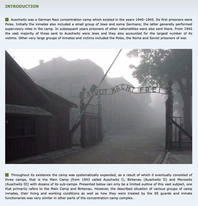Auschwitz Memorial on Twitter: "The history of #Auschwitz is complex as ...