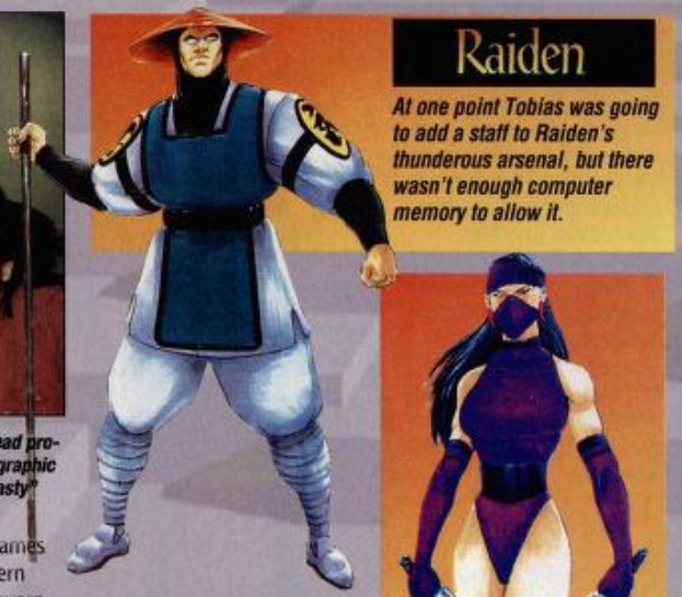 Mortal Kombat 2 Raiden