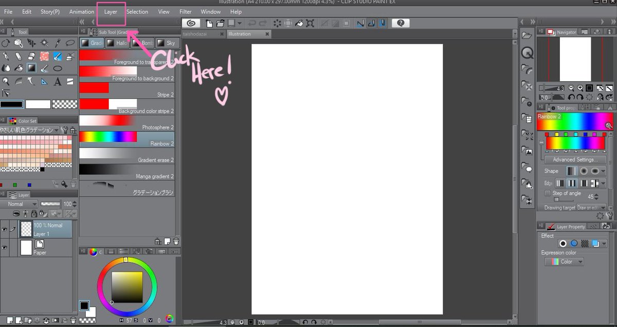Gradient Tutorial CSP