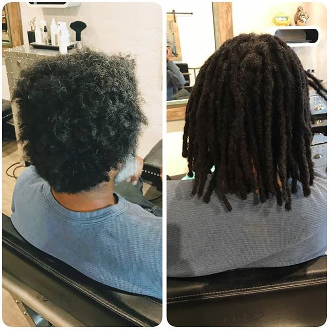 Dreadlocks Before And After