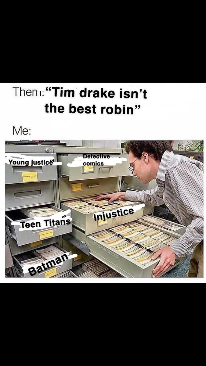 Tim Drake Memes DC Comics WON’T FIX Their Tim Drake Robin Problem