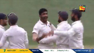 Sony Sports Network on Twitter: "The time difference between Shaun Marsh playing the shot and ...