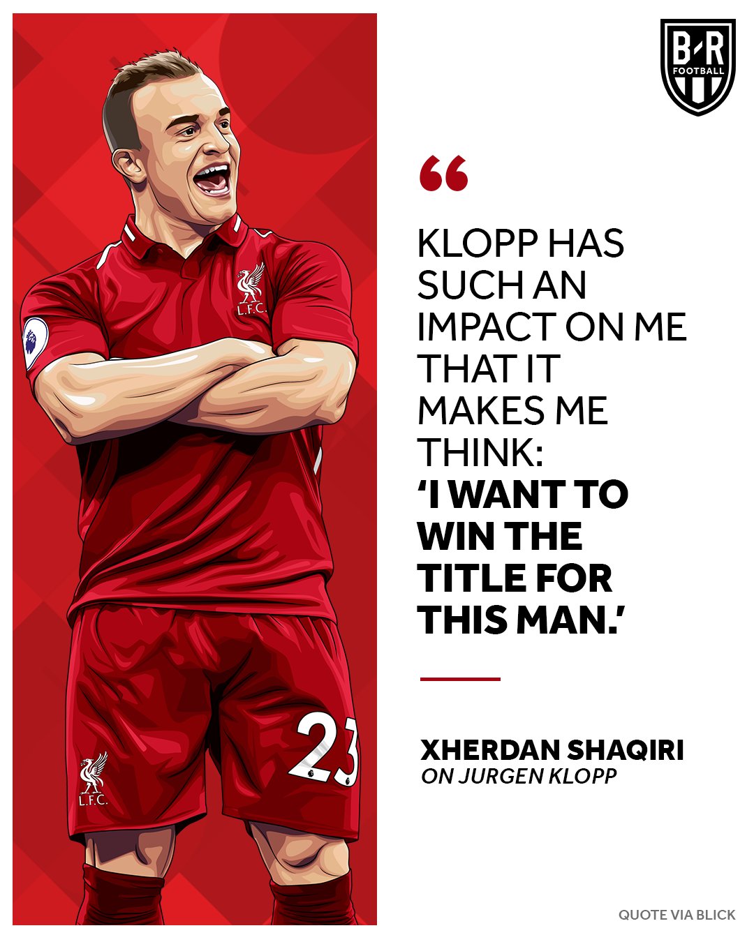 Xherdan Shaqiri Quotes The Xherdan Shaqiri To Wolfsburg Transfer