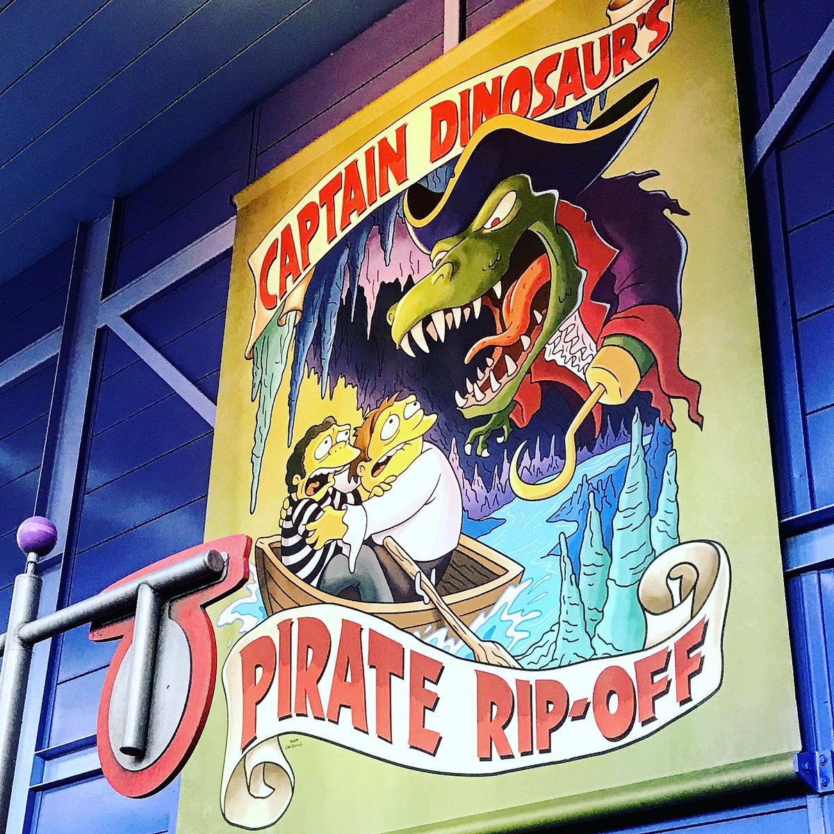 The Simpsons Ride Poster