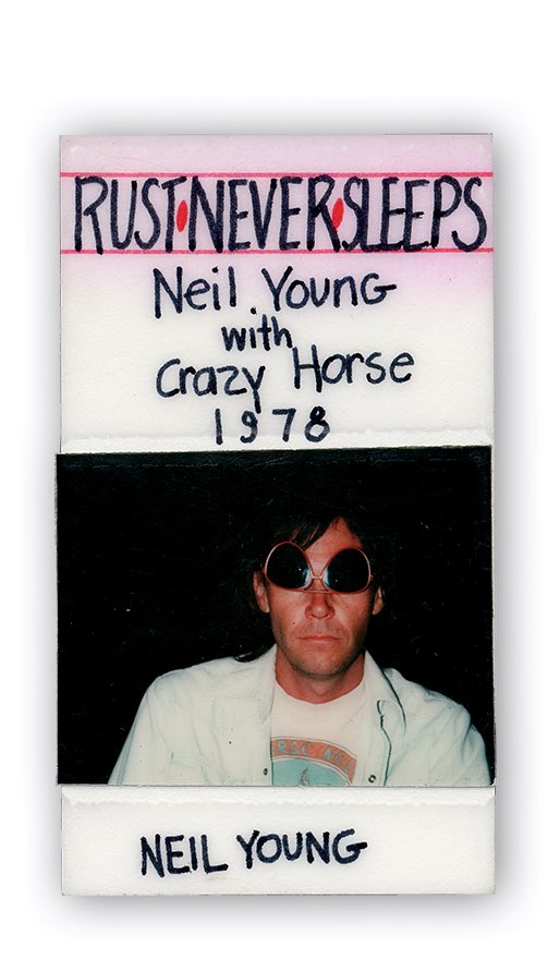 Neil Young Rust Never Sleeps Poster