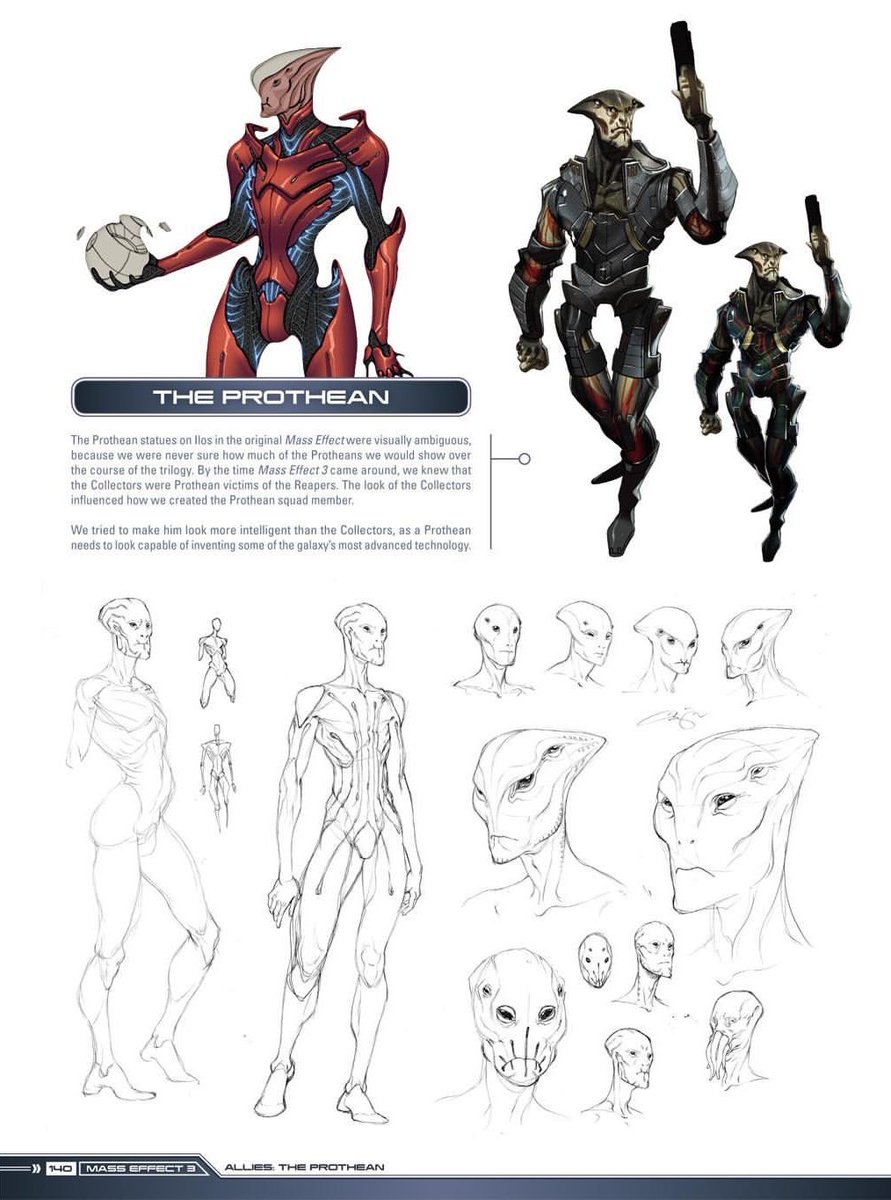 Mass Effect Prothean Concept Art