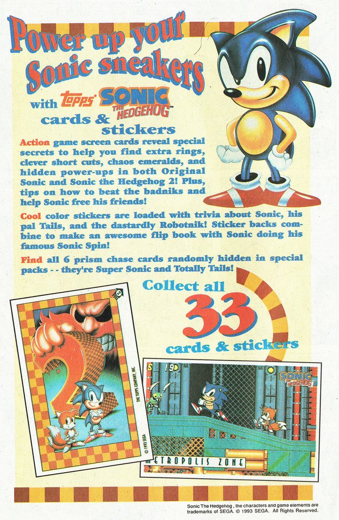 Sonic Atari 2600 Box