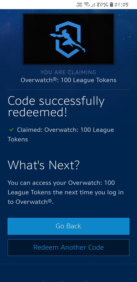 Redeeming overwatch code - baliluda