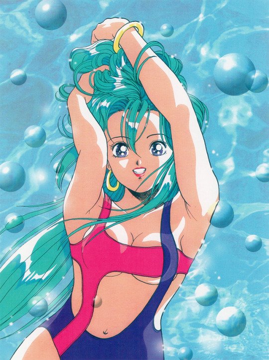 Picture from the Artbook «U-Jeune» (1993) illustrated by U-Jin. Otaku's Art @theotaking