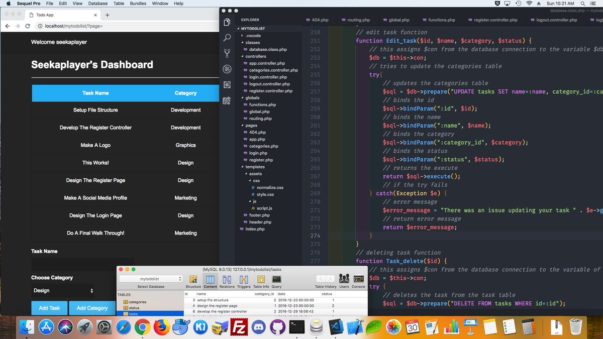 I have officially finished my very first PHP CRUD App! It's a very ... I have officially finished my very first PHP CRUD App! It's a very ...