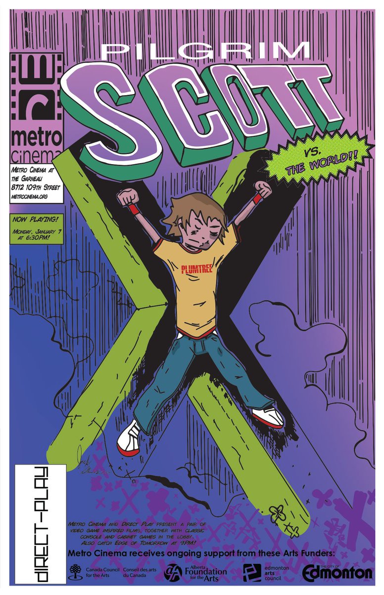 Scott Pilgrim Book Poster