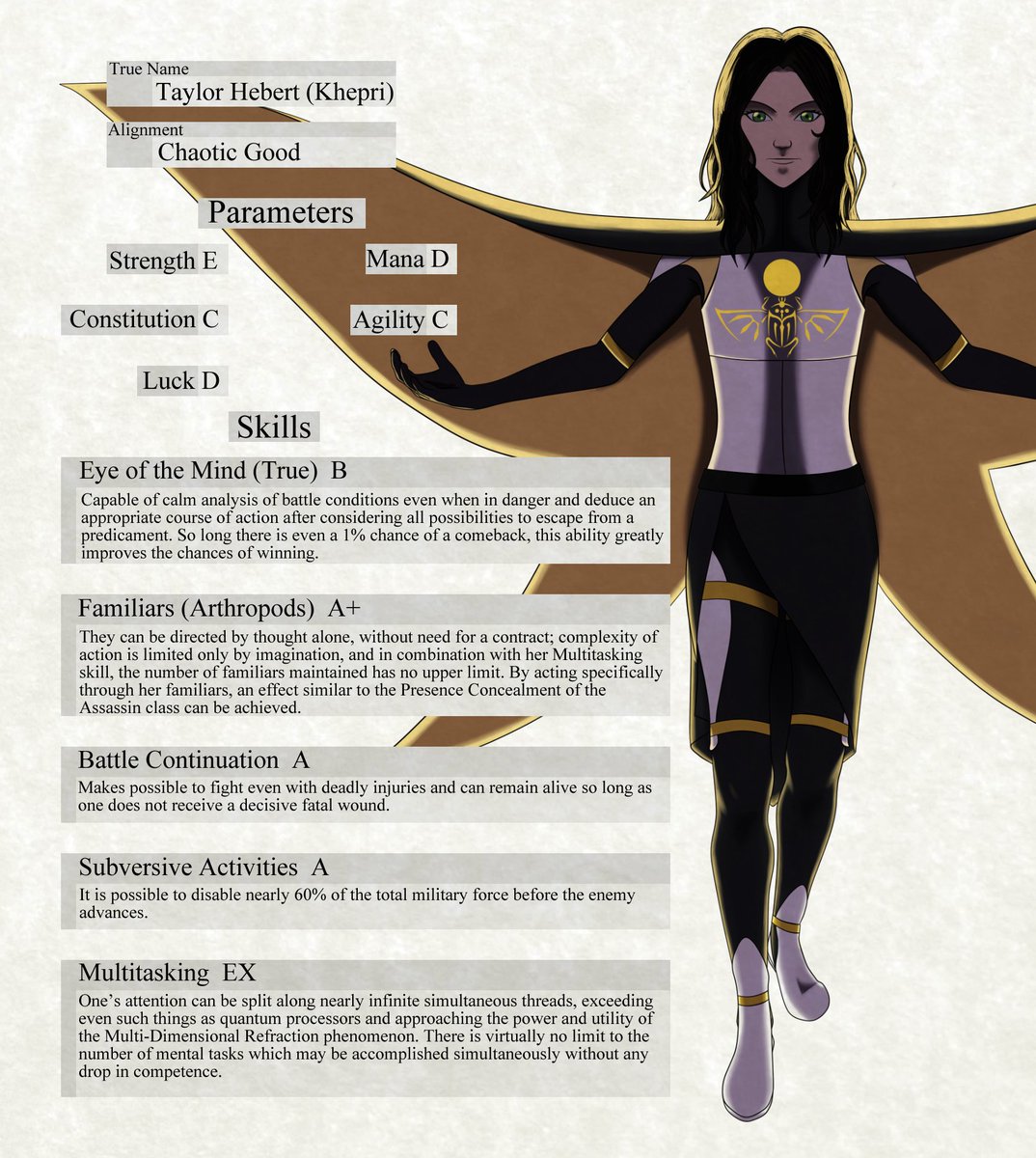 An Essence of Silver and Steel (Worm & Fate/stay night)(Alt!Power ...