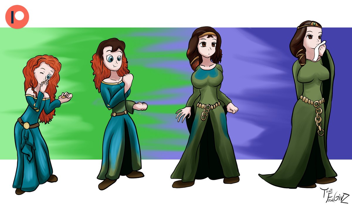 Brave Elinor Bear Transformation