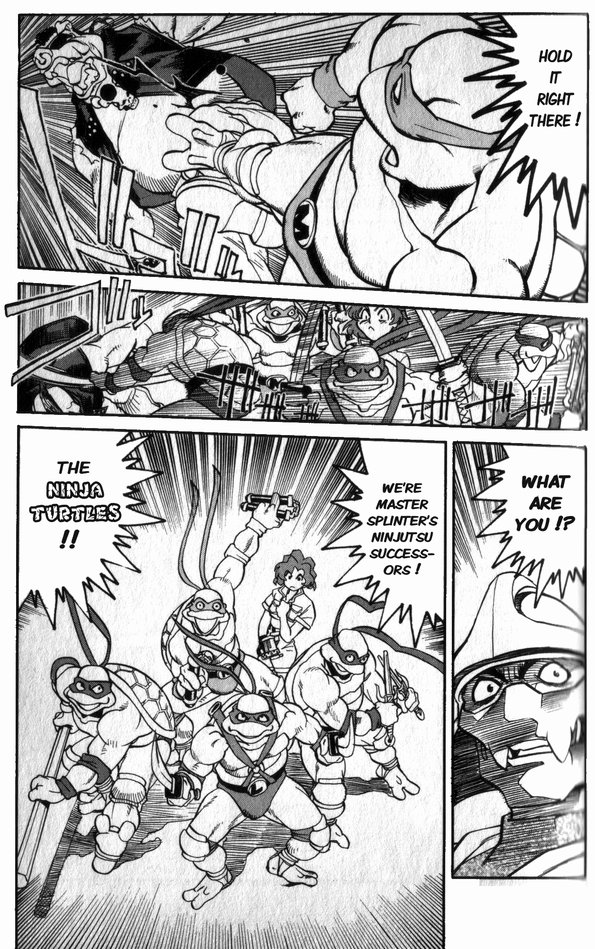 Tmnt Manga