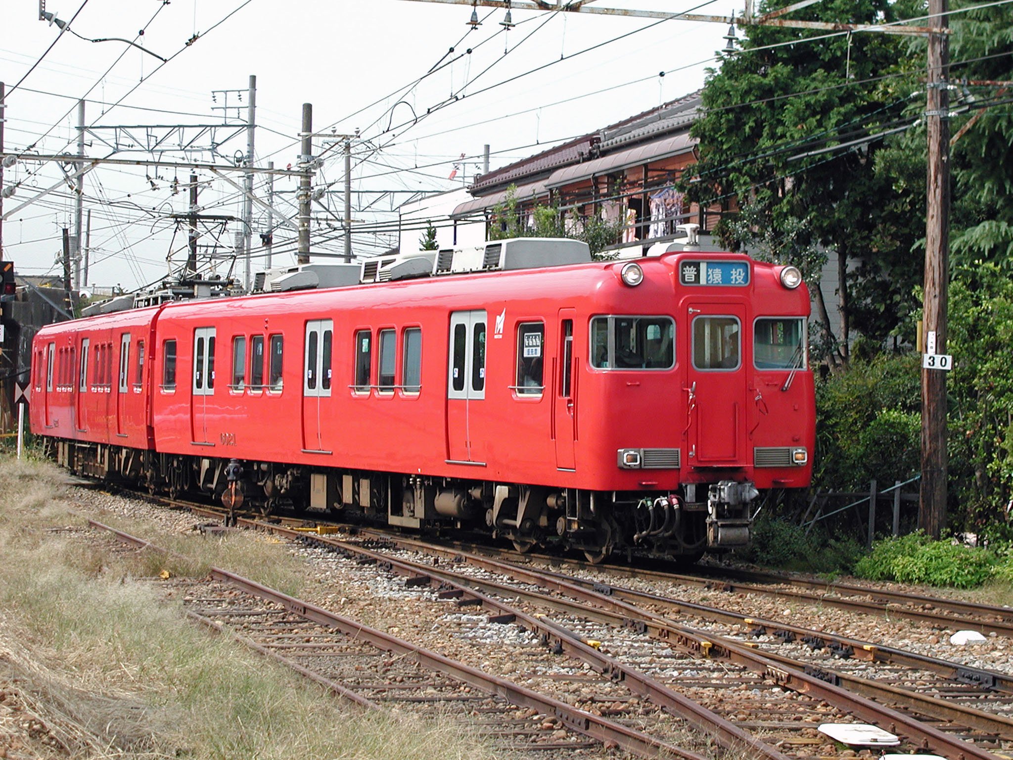 AGUI NET on Twitter: "名鉄6000系 三河山線仕様 2001,10,24 https://t.co/TmZwvLuFUh #aguinet https://t.co ...