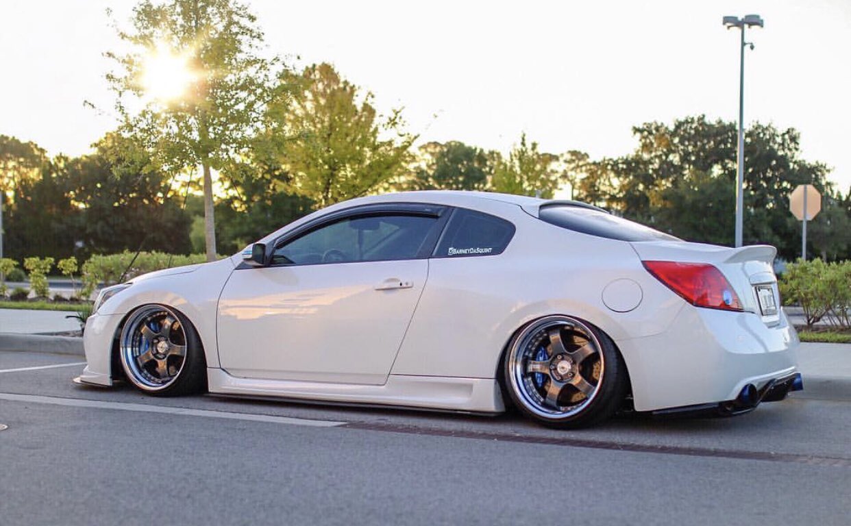 Stanced Nissan Altima Coupe