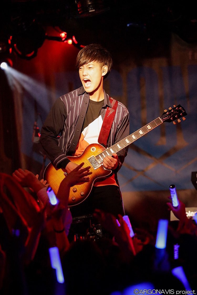 ARGONAVIS English on Twitter: "The leader of Argonavis, guitarist ...