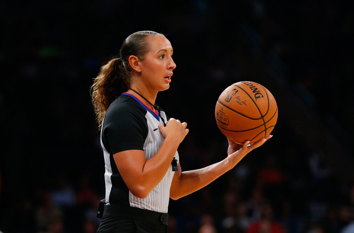 NBA REF ASHLEY MOYER GLEICH: SMASH OR BOUNCE PASS?