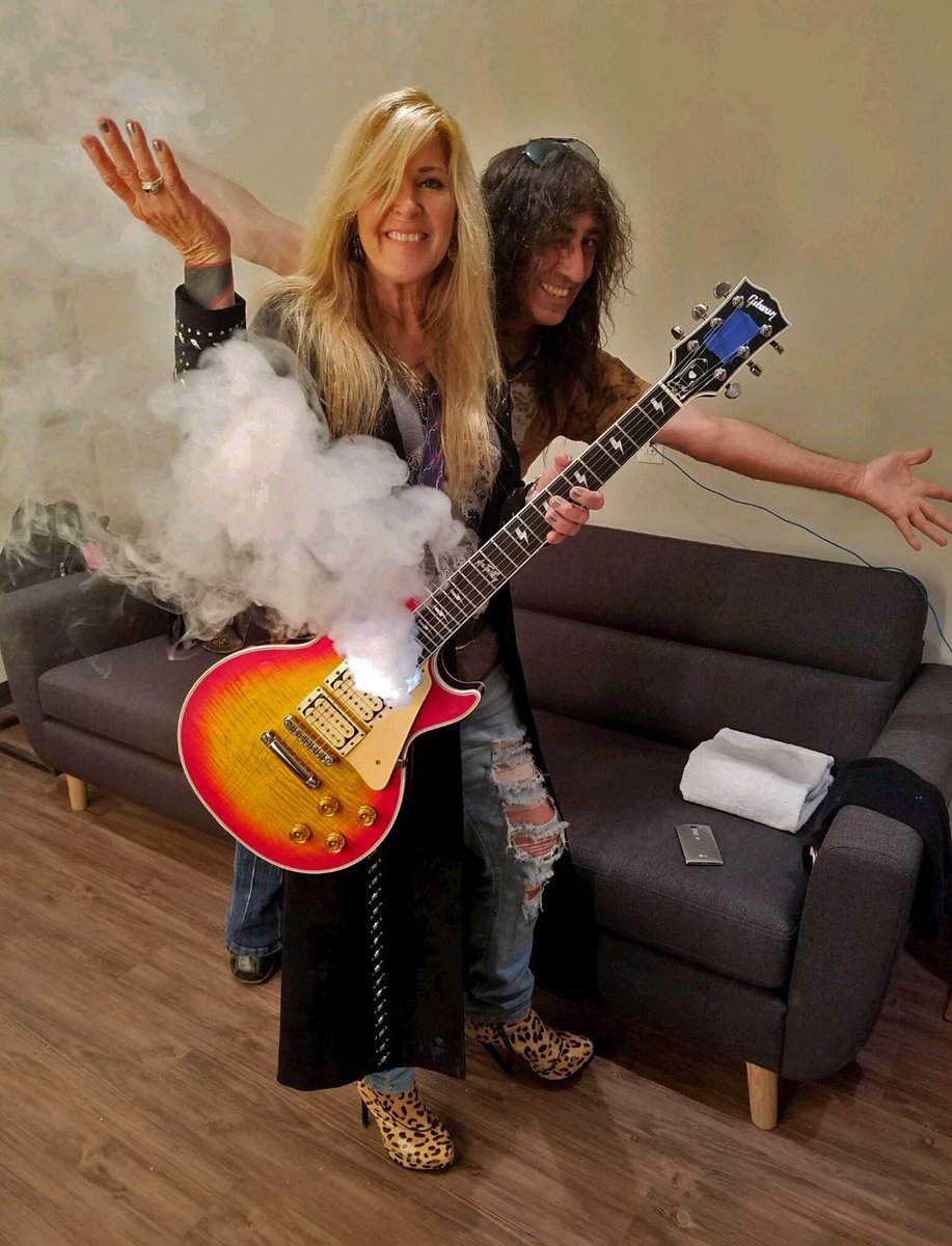 Ace Frehley Smoking Guitar