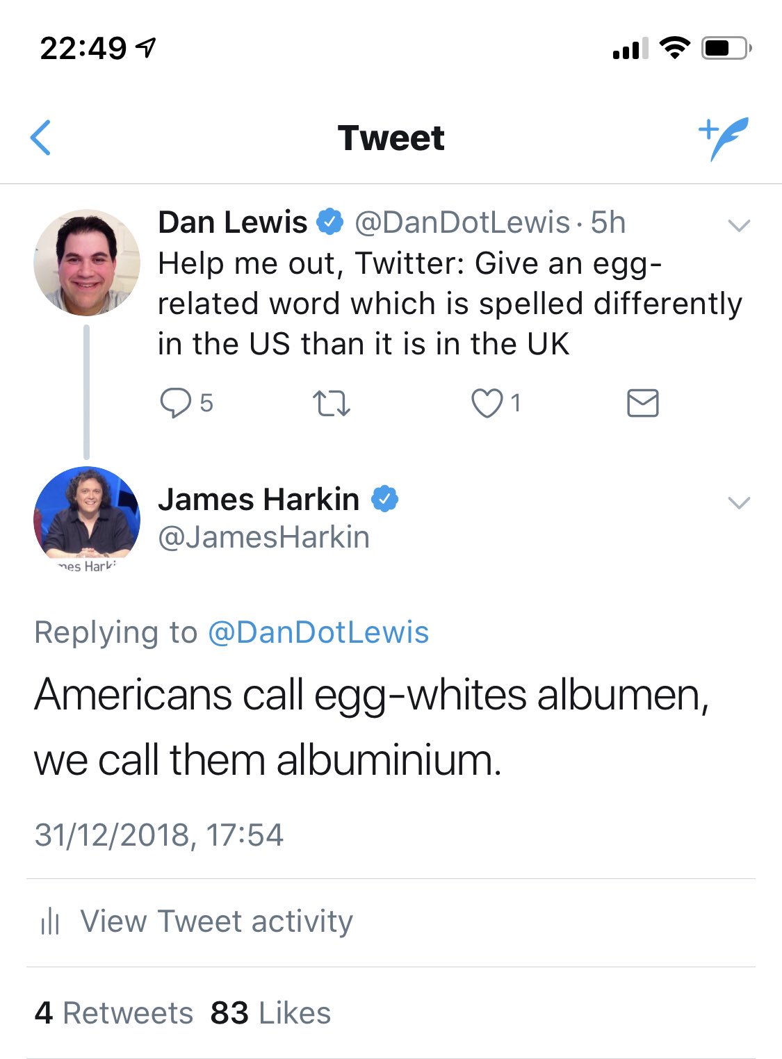 James Harkin on Twitter: "In a year where my wife became British, my brother got married, my ...