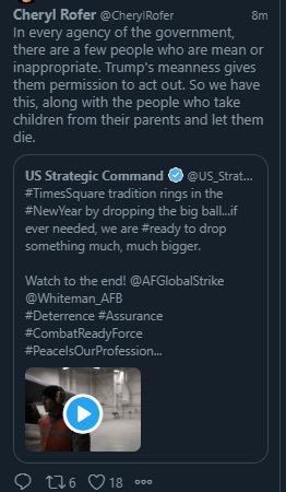 Drop the ball or drop the bomb? US strategic command tweet - Democratic ...