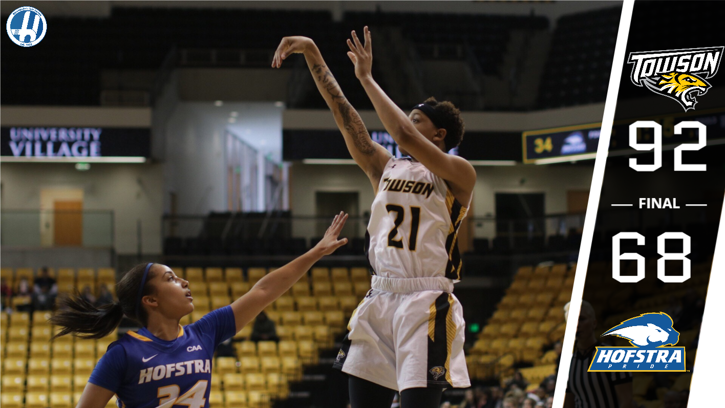 Towson Womens Basketball On Twitter Final From Secu Towson 92