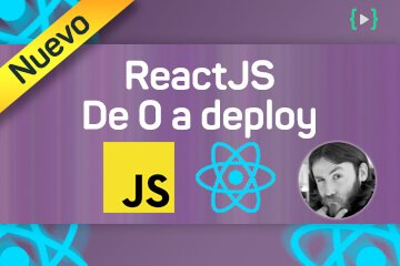 CodelyTV ﹤🍍﹥ on Twitter: "👀 También publicamos el curso de #ReactJS desde 0 a deploy siguiendo ...