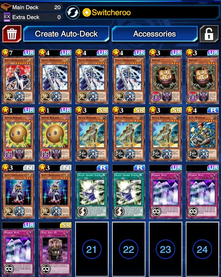 Yugioh Silent Swordsman Deck