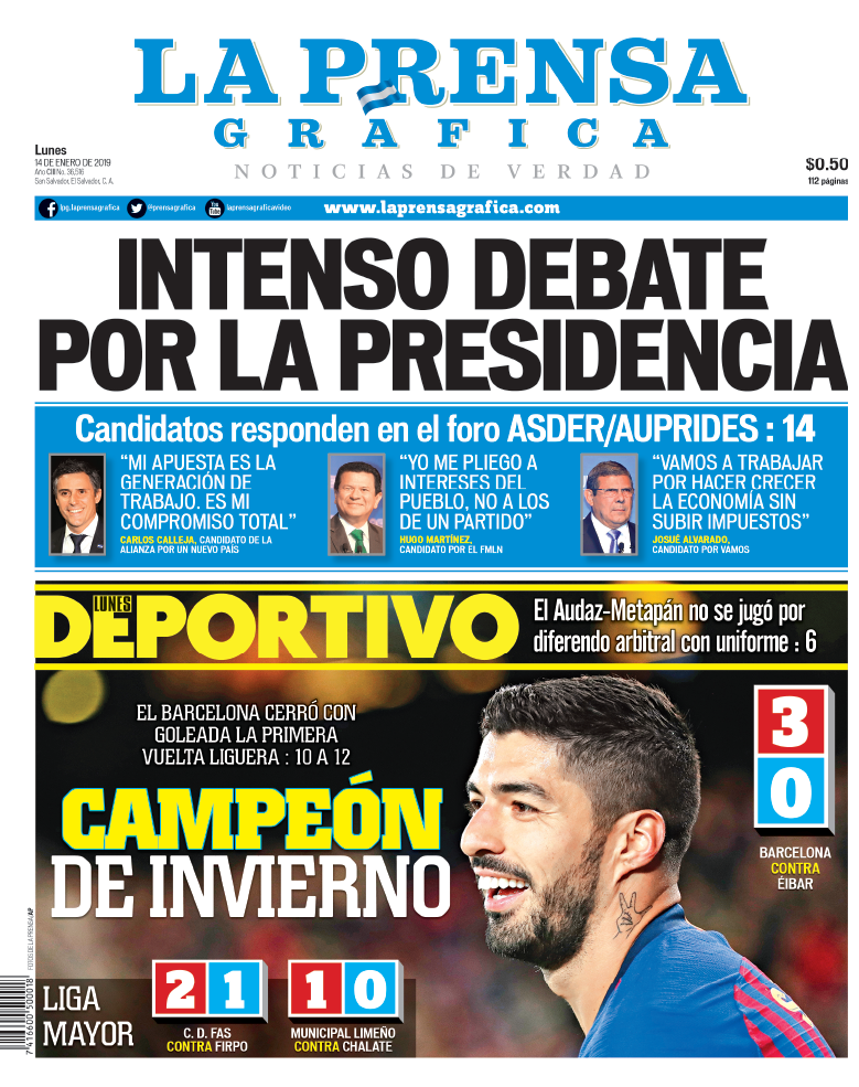 La Prensa Gráfica On Twitter Compartimos La Portada Del Suplemento