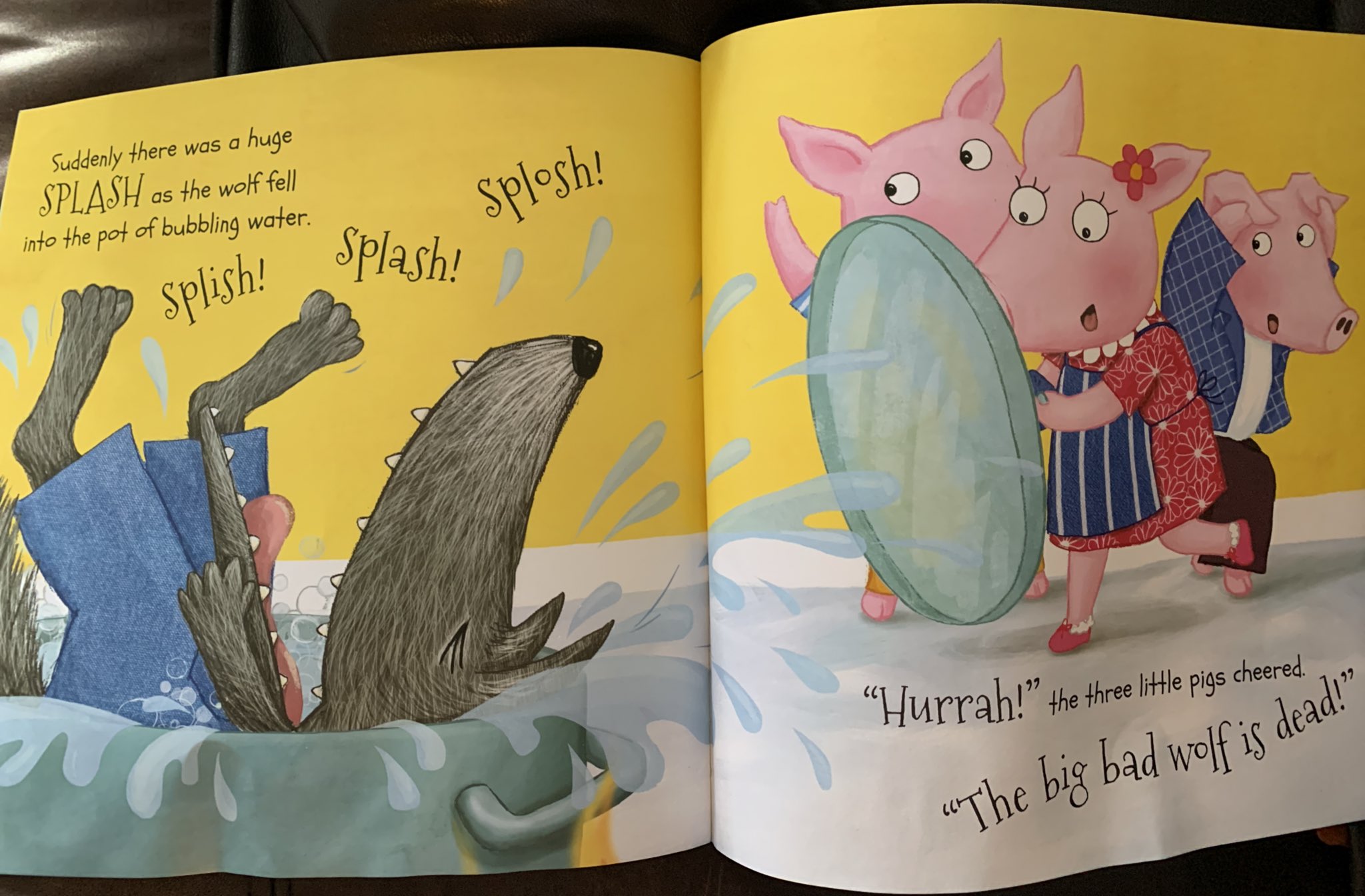 Three Little Pigs Wolf Pot