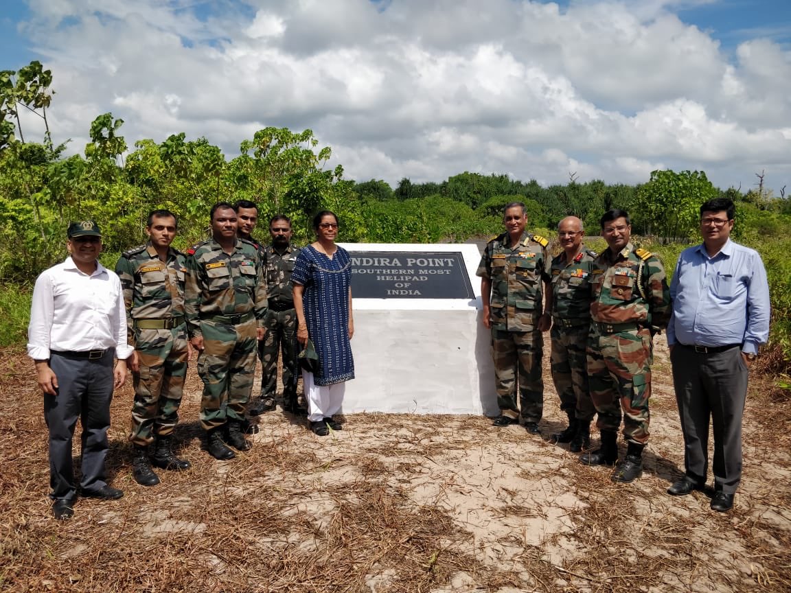 Indira Point After Tsunami