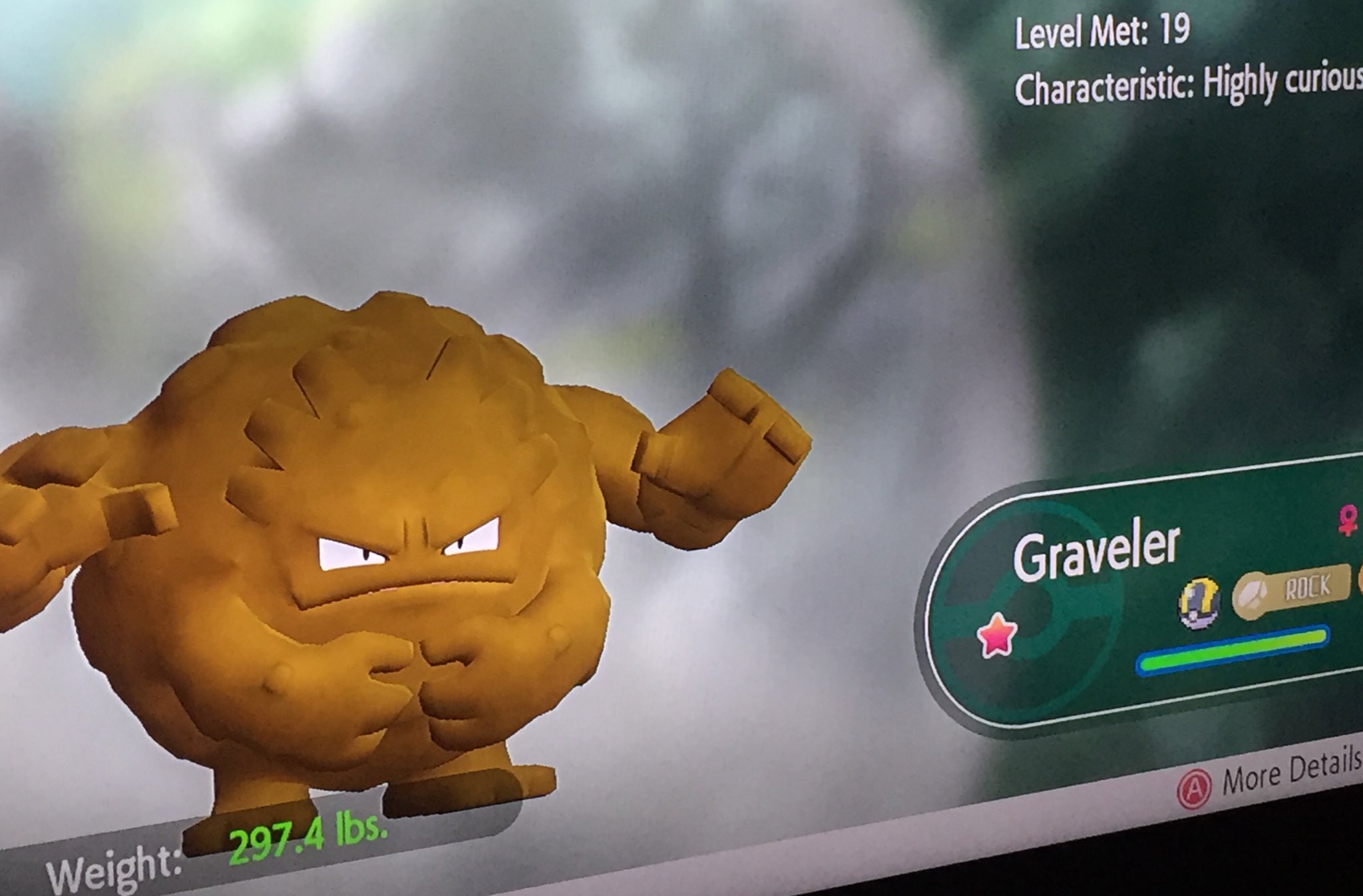 Shiny Graveler