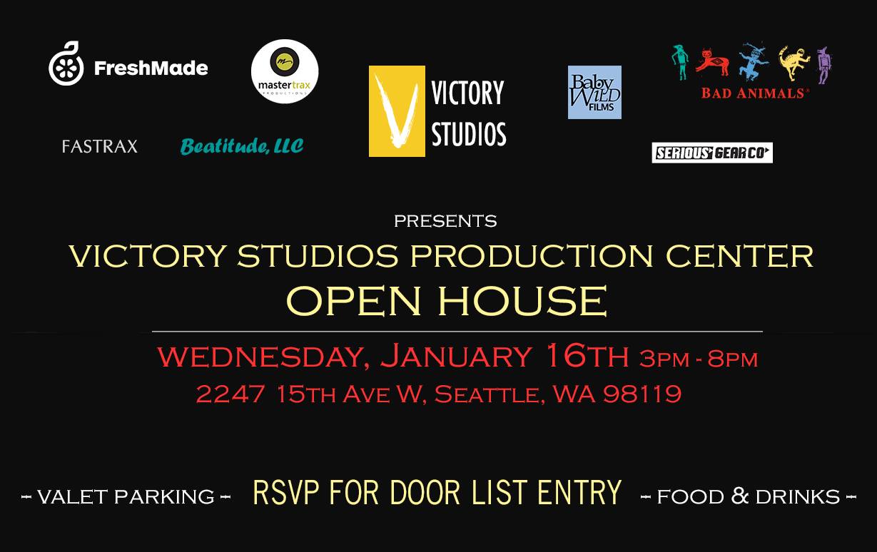 Victory Studios on Twitter: "Are you coming to our open house on wednesday? We're going to have ...