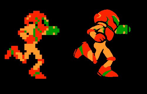 Samus Sprite Nes NES Samus · Issue #20 · Miepee/AM2R Custom Palettes
