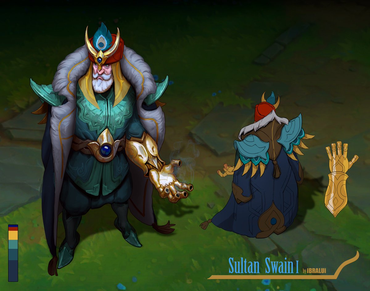 Swain League Of Legends Fan Art