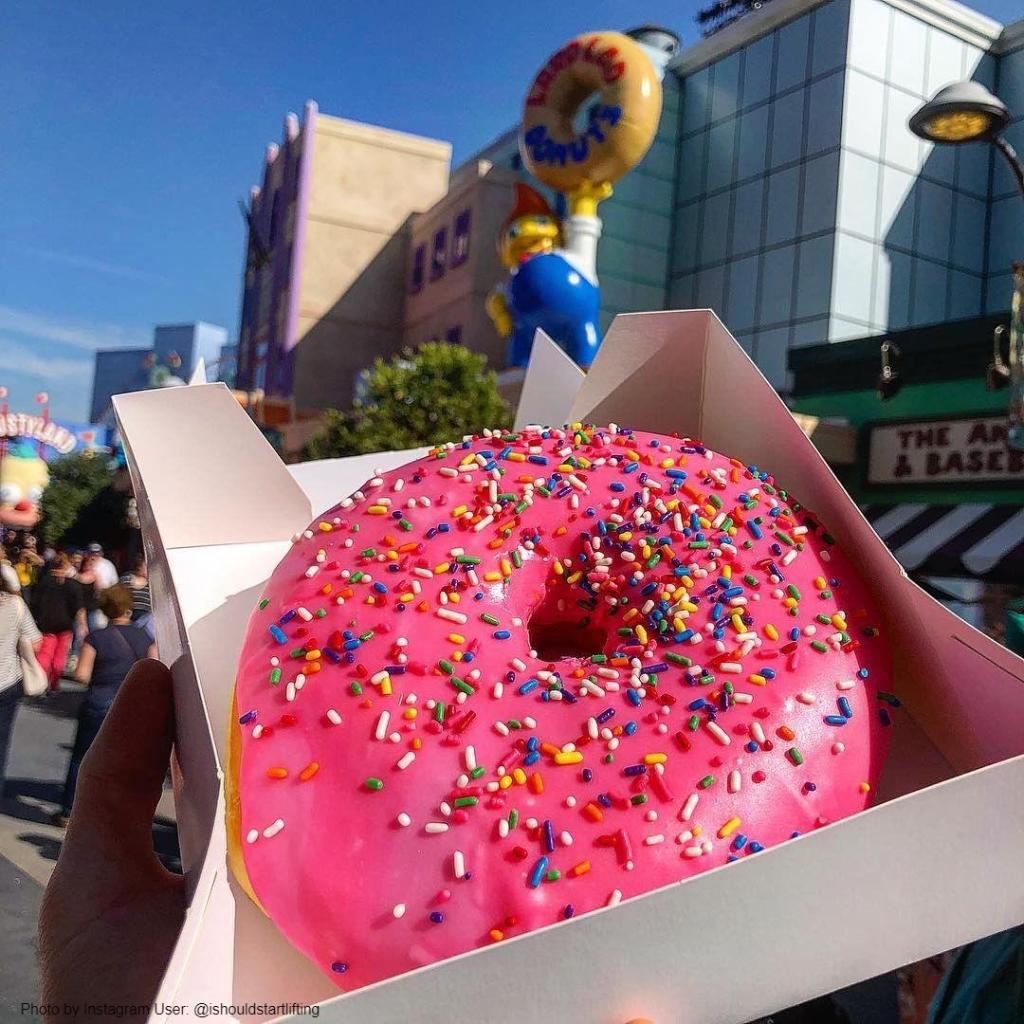 Simpsons Donut Universal Studios